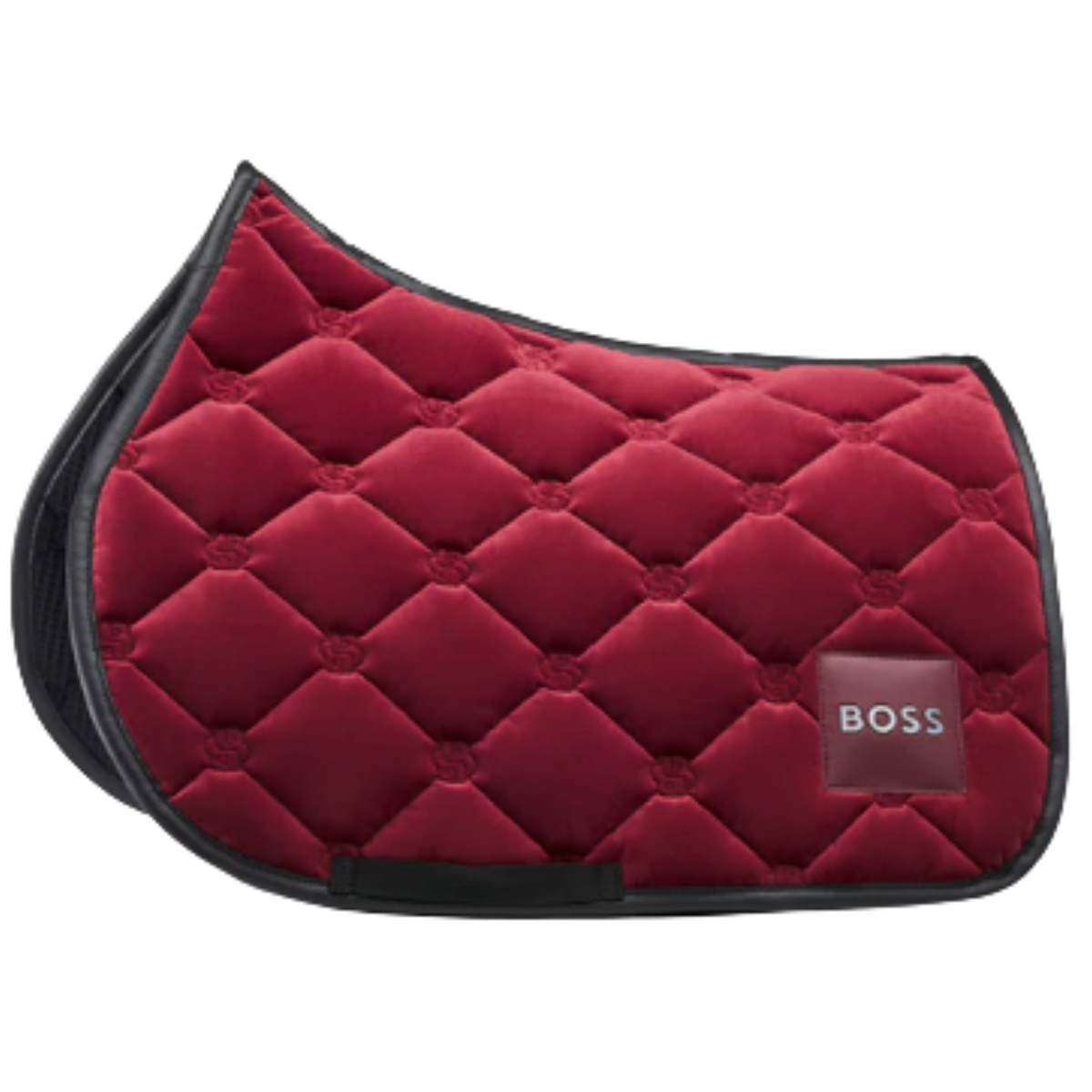 Boss Equestrian Velvet Jump Saddle Pad - Cabernet – The Tack Shop Singapore
